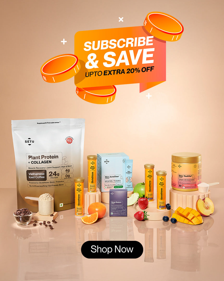 Setu Nutrition Online - Supplements Backed by Science for Skin & Gut